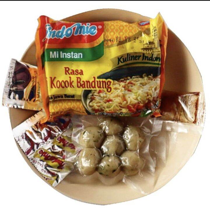 BASO ACI + indomie MIE KOCOK BANDUNG | Lazada Indonesia