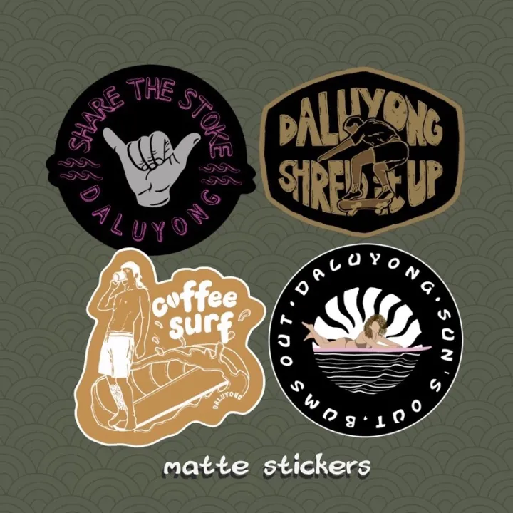 Daluyong sticker set 2 (big) | Lazada PH