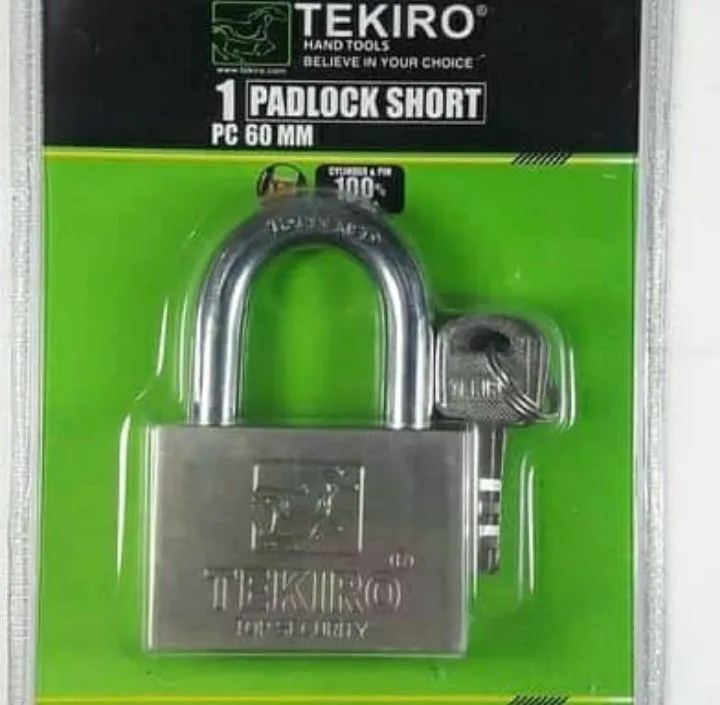 Gembok Pendek ukuran 60 mm Tekiro | Lazada Indonesia