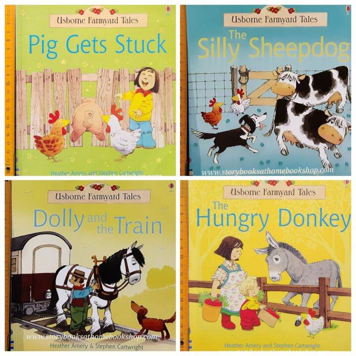 หนังสือนิทานเด็ก ภาษาอังกฤษ ปกอ่อน🍅USBORNE FARMYARD TALES BY HEATHER ...