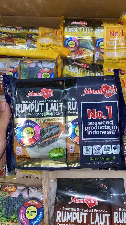 Rumput laut Mamasuka 1pack isi 2pics | Lazada Indonesia