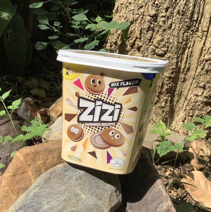 ZiZi macarons Sandwich Biscuit รสช็อกโกแลต | Lazada.co.th