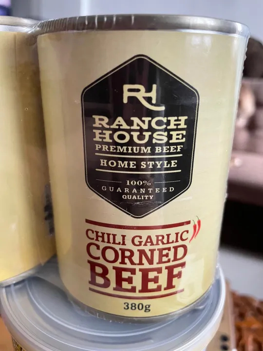RANCH HOUSE Chili Garlic Corned Beef Canned | Lazada PH