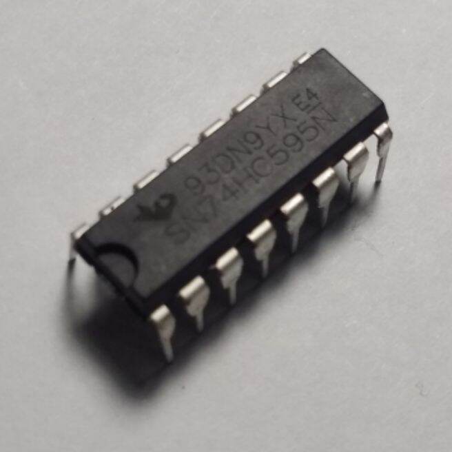 IC LED Display / shift register SN74HC595N 74HC595N SN74HC595 8 BIT shift registers. Whith 3 ...