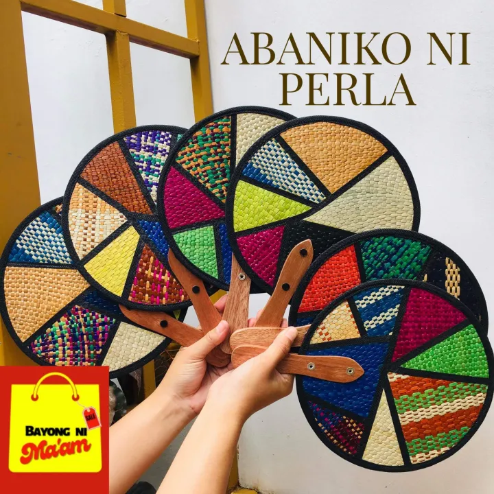 Abaniko ni Perla || Handmade Abaniko || Colorful Fans | Lazada PH