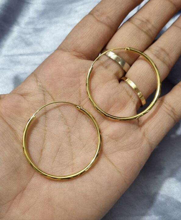 10k Gold Loop Earring | Lazada PH