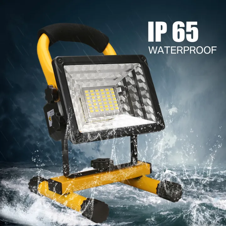400W Rechargeable Floodlight LED Emergency Light With Remote Control ...