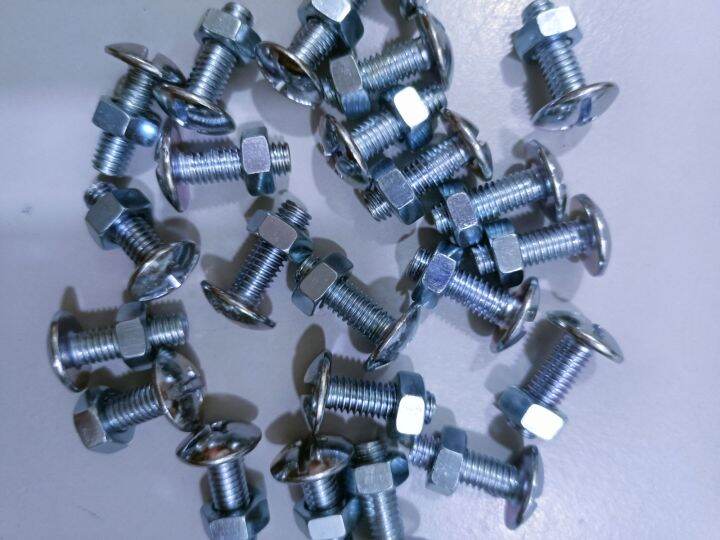 1PCS NOMBOR PLATE SCREW/SKRU M6 NUT BOLT NOMBER PLATE BELAKANG (1 BIJI ...