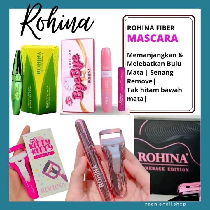Rohina Original Mascara Sikat Oren CNY Rosegold Comeback 2022 Bye Bye ...