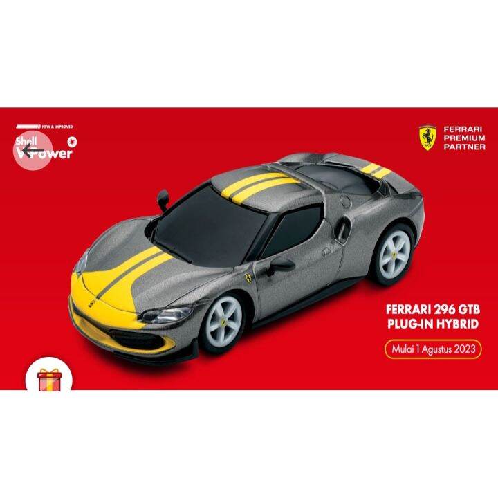 Diecast Ferrari 296 GTB Shell | Lazada Indonesia