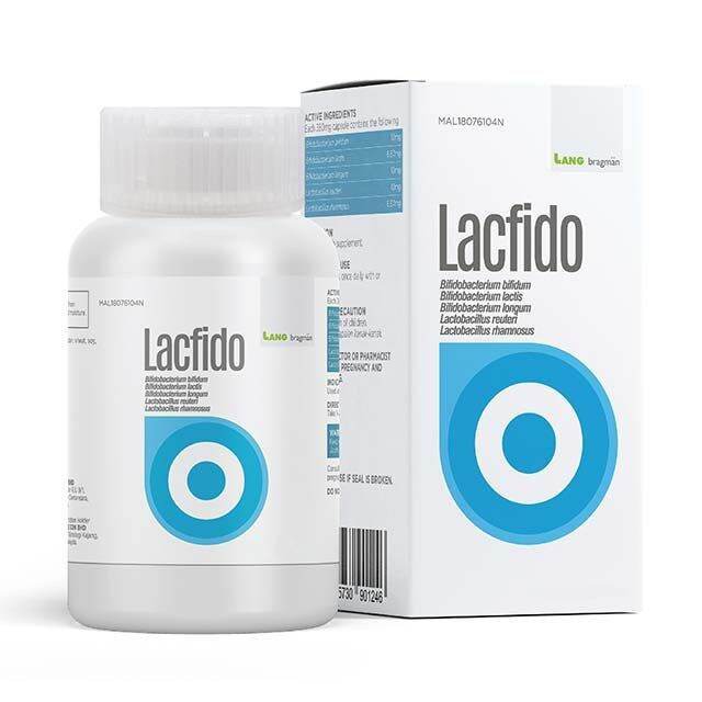 LANG BRAGMAN LACFIDO HIGH POTENCY PROBIOTIC VEGETABLE CAPSULE 90S | Lazada