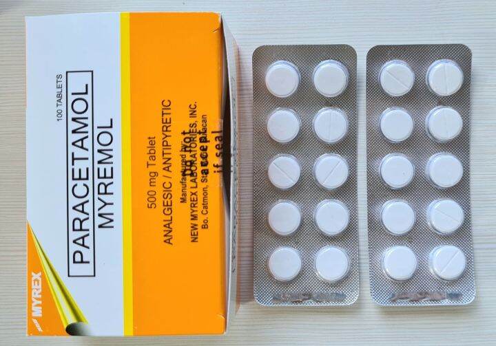 MYREMOL Para cetamol 500mg 20 TABLETS per pack | Lazada PH