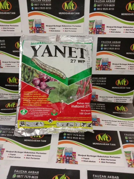 RACUN ULAT/ OBAT ULAT/ PESTISIDA ULAT YANET 27 WP KONTAK // INSEKTISIDA ...