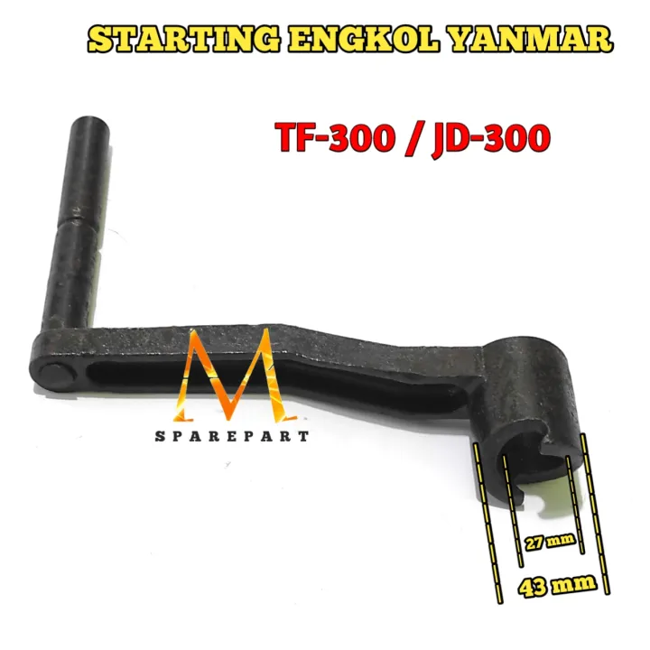 Tf300 starter engkol handle Komplit mesin Yanmar tf300 | Lazada Indonesia