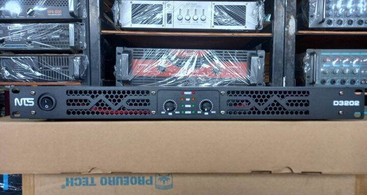 แอมป์ขยาย NTS D3202 สวิชชิ่ง 320W×2CH 8โอม 480Wx4CH 2โอม | Lazada.co.th