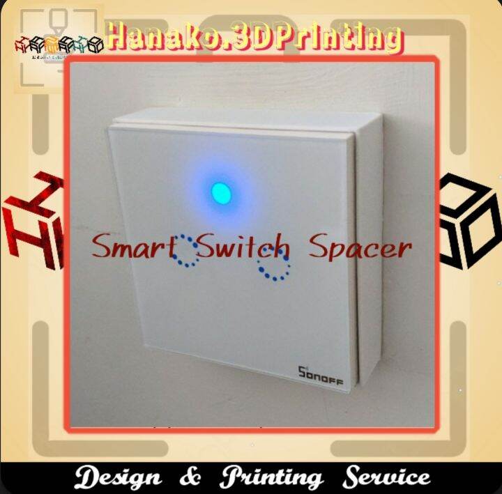 Plug Wall Backbox Spacer for Smart Switch [3d print] | Lazada