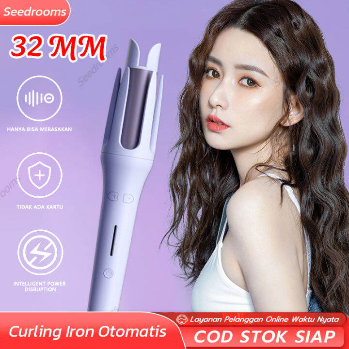 Seedrooms Automatic Hair Curler / Alat Pengeriting Rambut Otomatis Gaya ...