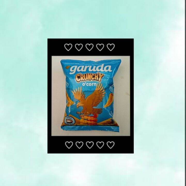 Ciki Garuda Crunchy O'corn Rasa Sea Salt 20g 1 Renceng Isi 10 | Lazada ...