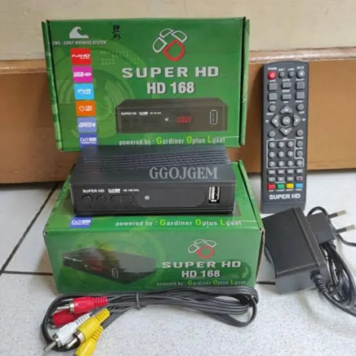 STB TV DIGITAL SET TOP BOX DIGITAL SUPER HD 168 GOL BERSIH DAN JERNIH ...
