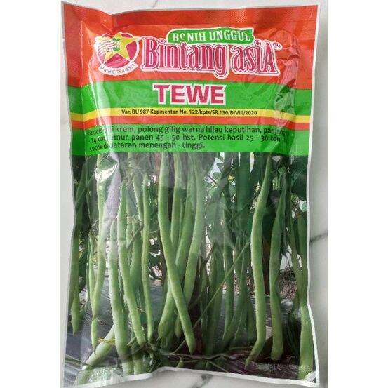 benih buncis TEWE 500 grm Bintang Asia | Lazada Indonesia