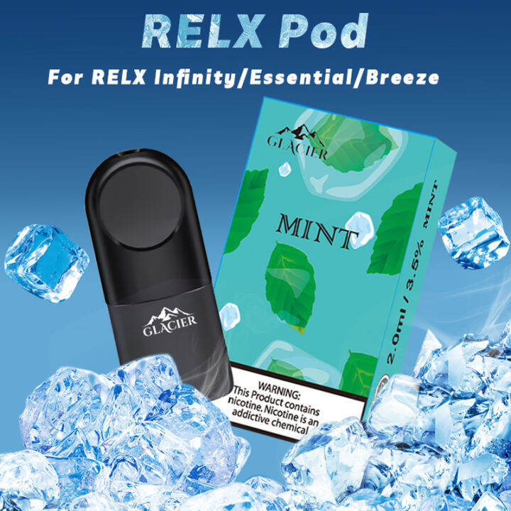 Relx Infinity Pods Super cold Pods Compatible with Relx Infinity and ...