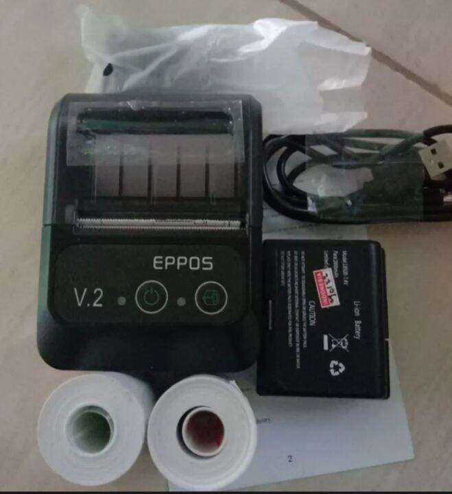print bluethoot mini new eppos cetak resi, barcode dll | Lazada Indonesia