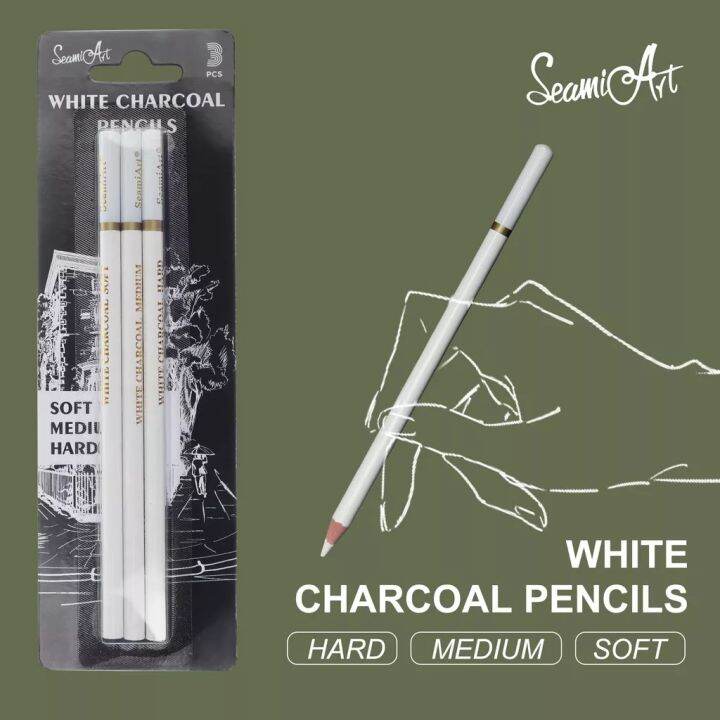 pensil Sketsa Pensil Putih Pensil Kapur | Lazada Indonesia