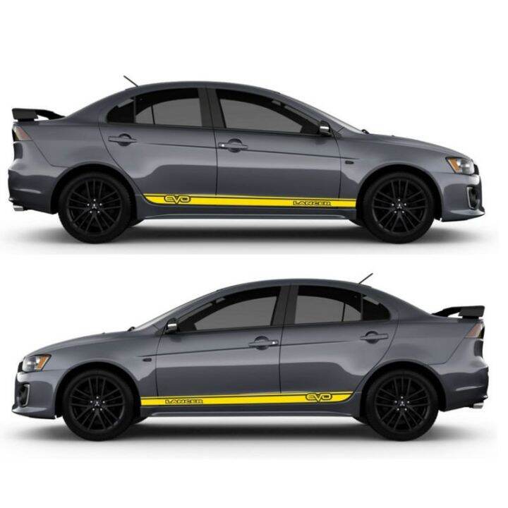 Stiker sticker mobil stiker evo lancer cutting stiker mobil | Lazada ...