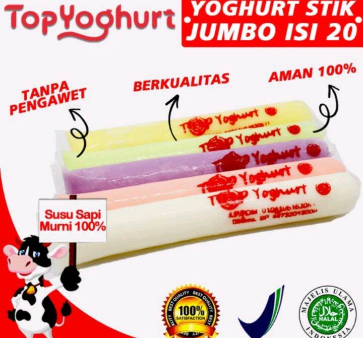 Yogurt Stick isi 20pc..lebih panjang Dari stick biasa | Lazada Indonesia