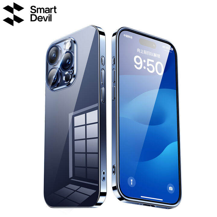 SmartDevil เคสเคสโทรศัพท์สำหรับ iPhone 15 Pro Max iPhone 15 Plus ป้องกันการตกของลายนิ้วมือปกป้อง ...