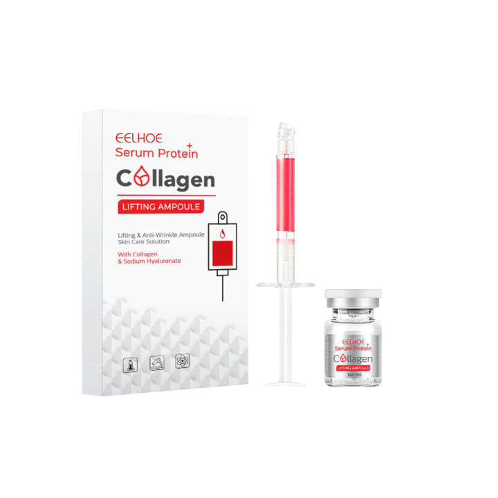 EELHOE Collagen Astaxanthin Lifting Ampoule Instant Serum Lines Fade Firming Serum Wrinkle ...