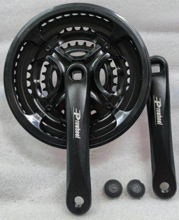 PROWHEEL Crankset 48T/38T/28T , Chainwheel Alloy, MTB CHAINWHEEL, PLATO ...