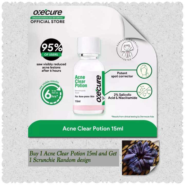 Oxecure Ance Clear Potion 15ml Authentic | Lazada PH