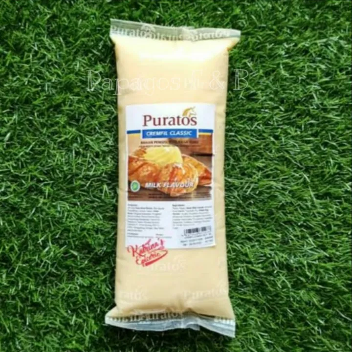 Puratos Cremfil Classic Milk / Filling Selai Susu 1 kg / kilo | Lazada ...