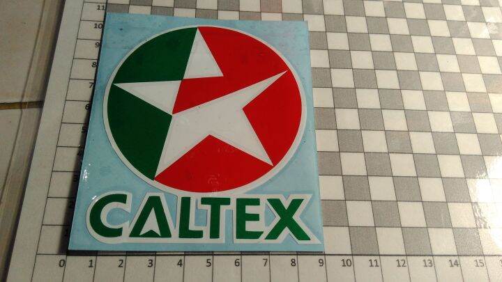 Cutting Sticker Caltex Racing 9cm | Lazada Indonesia