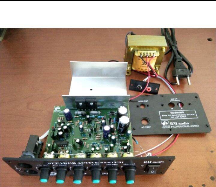 Kit power spiker aktif mono echo+Trafo 3 amper merk RM | Lazada Indonesia
