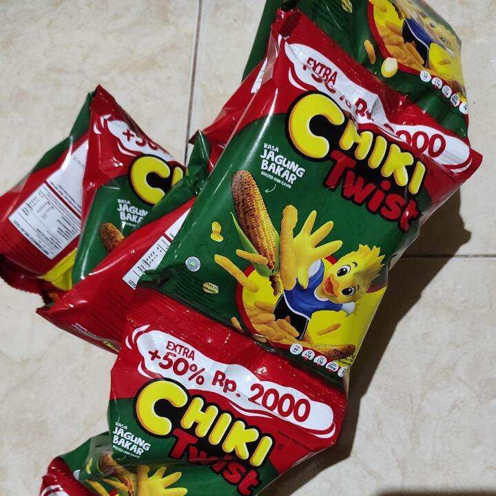 Kemasan baru Cheetos / Chiki Twist Rasa Jagung Bakar 15 gr+50%=22,5gr | Lazada Indonesia