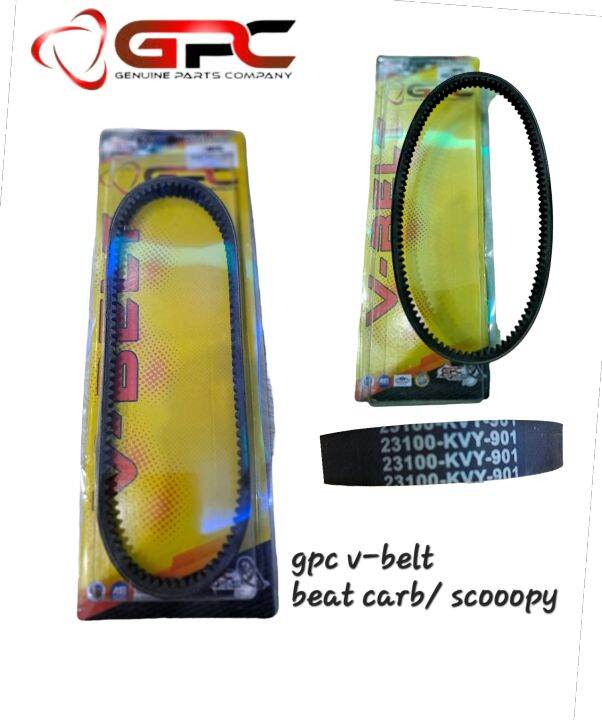 gpc v-belt beat carb /scoopy | Lazada PH