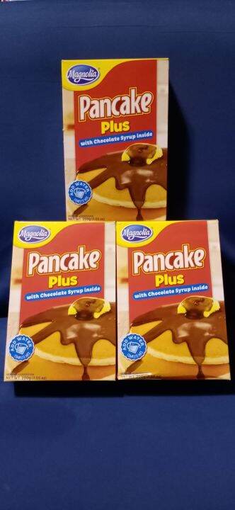 Magnolia Pancake with Chocolate Syrup 3box for 160 pesos | Lazada PH