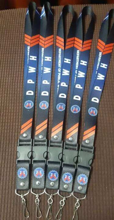 DPWH ID LACE LANYARD/PLAIN-DARK | Lazada PH