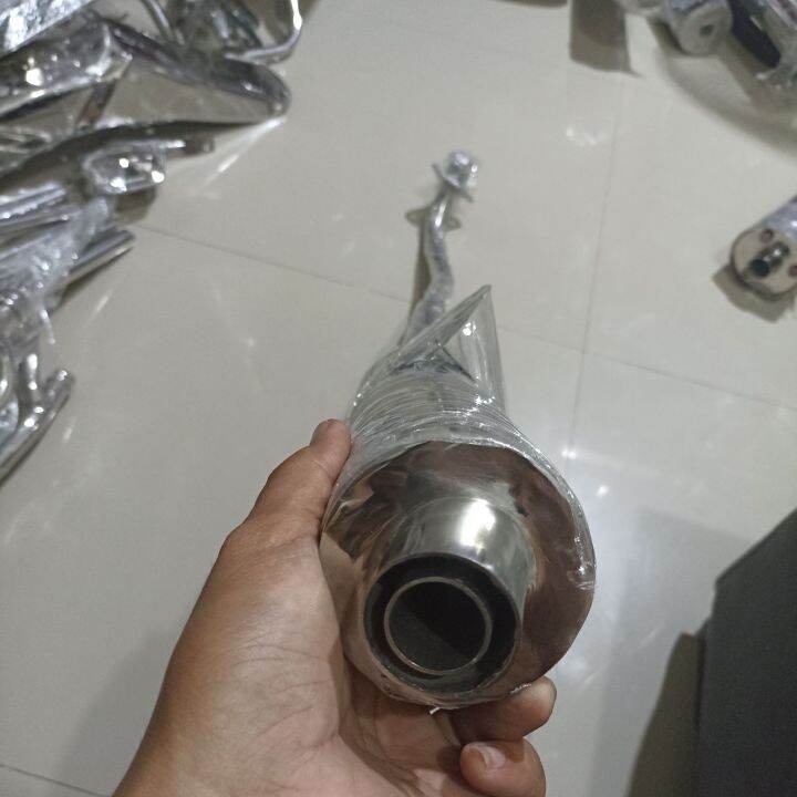 Stainless chicken pipe for xrm 110. | Lazada PH