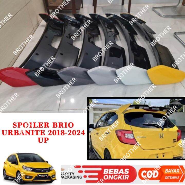Spoiler Belakang All New Brio 2018 2022 2023 2024 Urbanite | Lazada ...