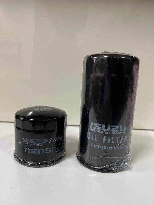 Genuine Isuzu Oil Filter Set for Isuzu Trooper 4JX1 Engine (Set of 2 ...