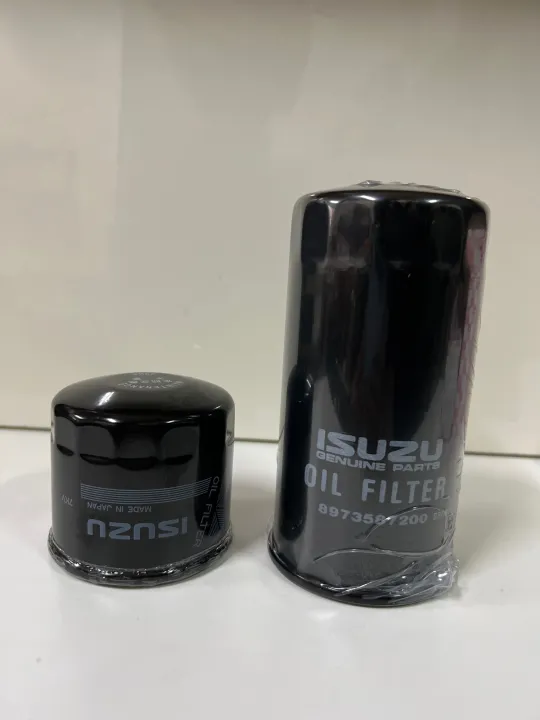 Genuine Isuzu Oil Filter Set for Isuzu Trooper 4JX1 Engine (Set of 2 ...