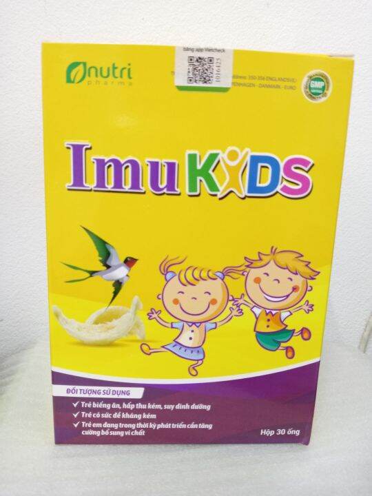 IMUKIDS - Bổ sung một số acid amin, kẽm, vitamin cho cơ thể. Hỗ trợ ...