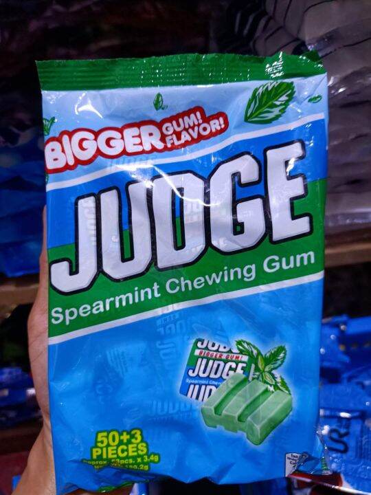 JUDGE Spearmint Chewing Gum 50's (+3pcs free) | Lazada PH