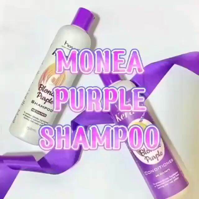 MONEA Keratin Purple Conditioner 20ml Hefty Hair Supply | Lazada PH