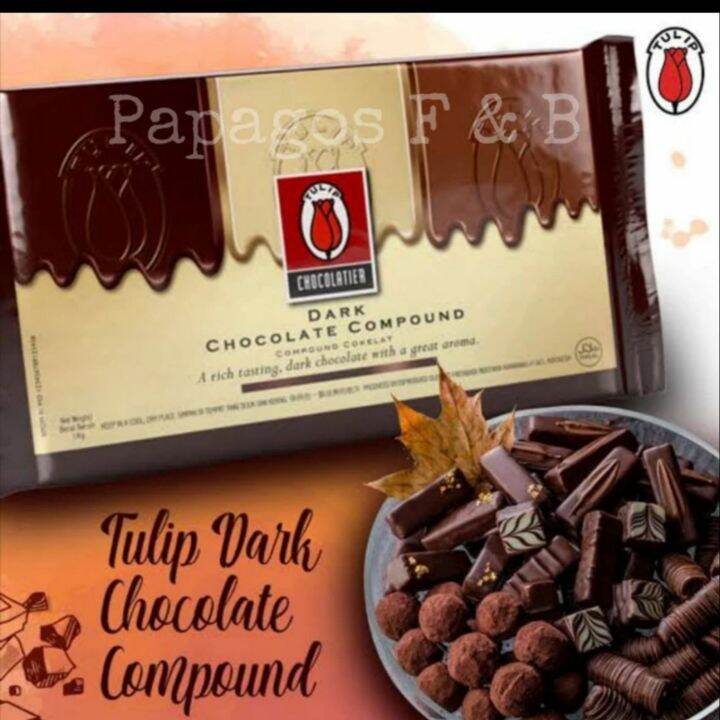Coklat Batang Tulip Dark Chocolate Compound 1 kg / kilo | Lazada Indonesia