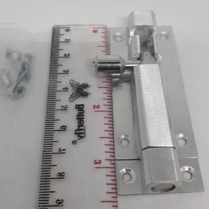 Grendel 3 inch panjang 9cm grendel kotak alumunium grendel jendela ...