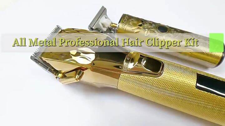 WAER Professional Electric Hair Clipper Heavy Duty Razor Adjustable ...